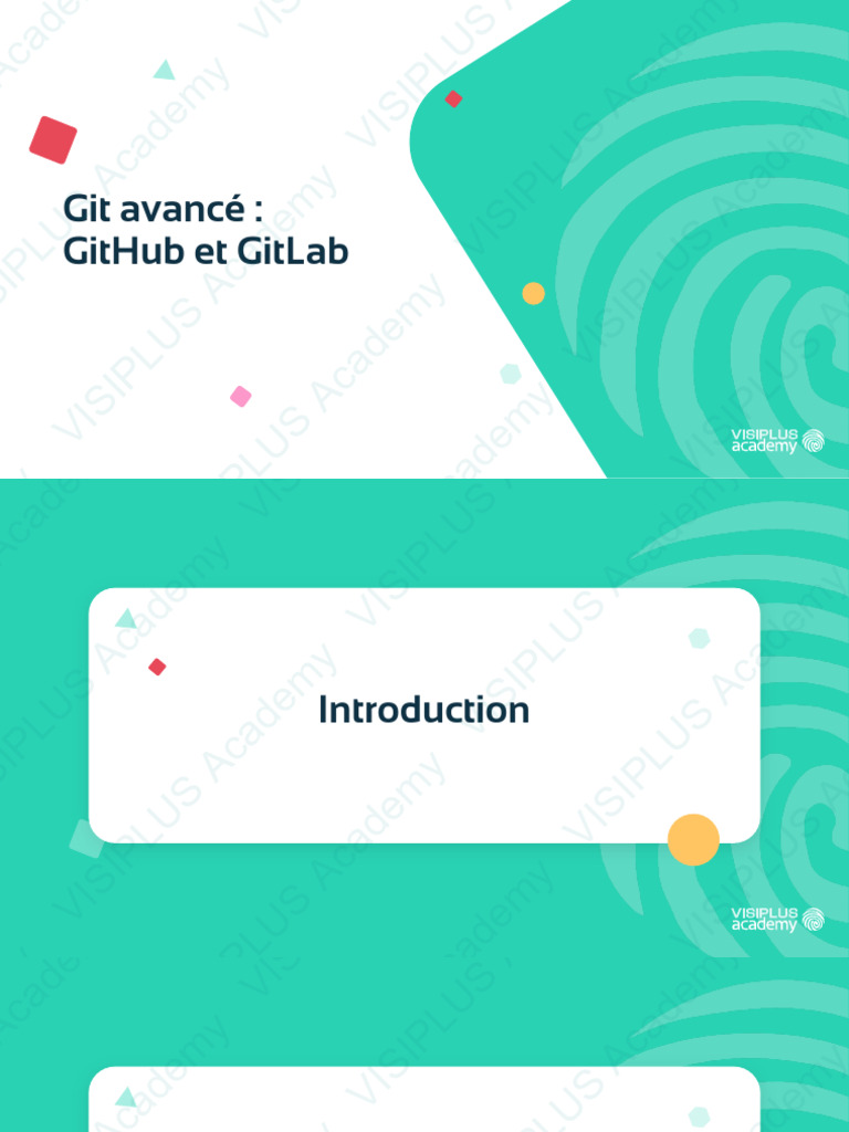 Support_Git Avancé – GitHub Et GitLab | PDF | Développement de logiciel | Informatique