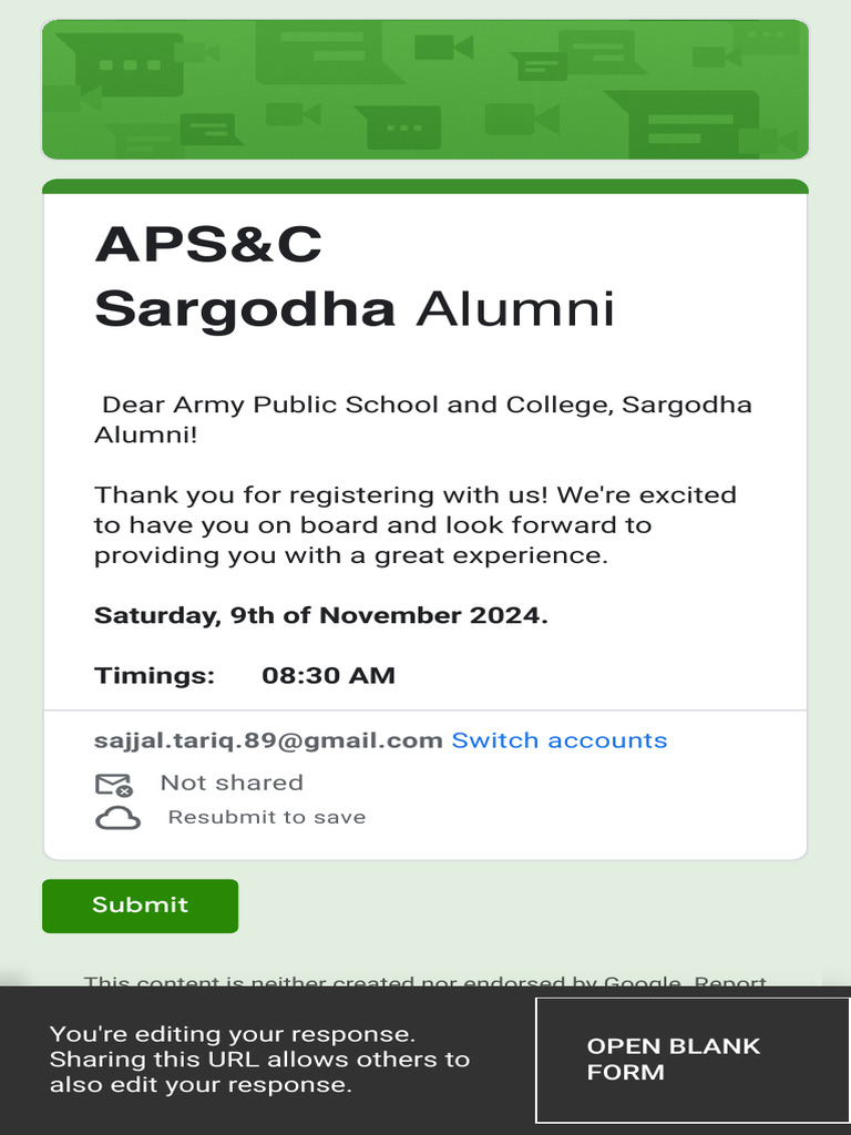 APS&C Sargodha Alumni | PDF