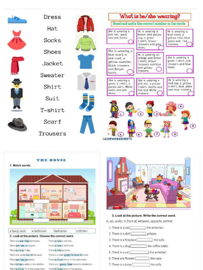 Clothes and House | PDF