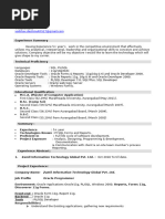 Deva Resume | PDF | Pl/Sql | Databases