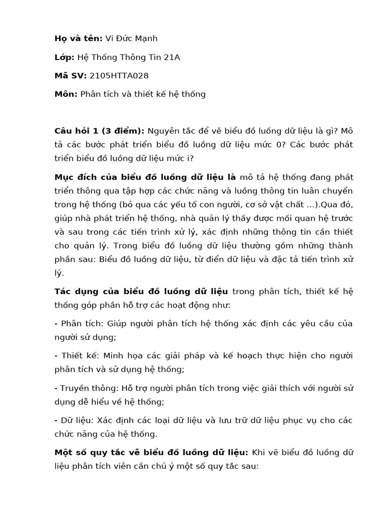 Bài điều kiện PTvà TKHT | PDF