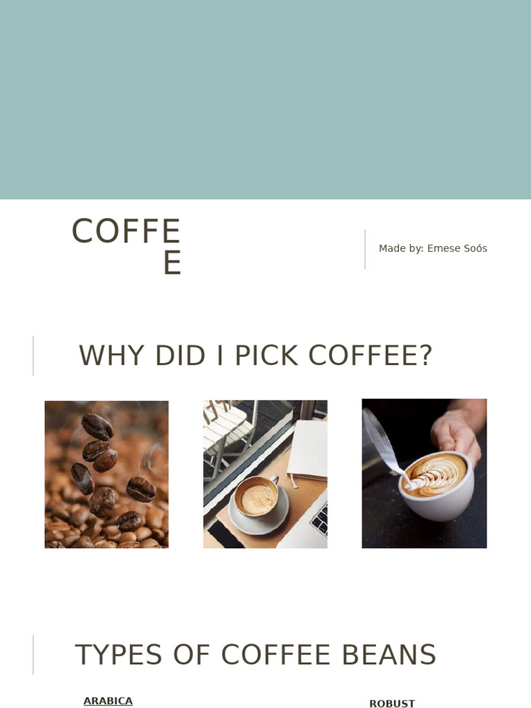 Coffee | PDF