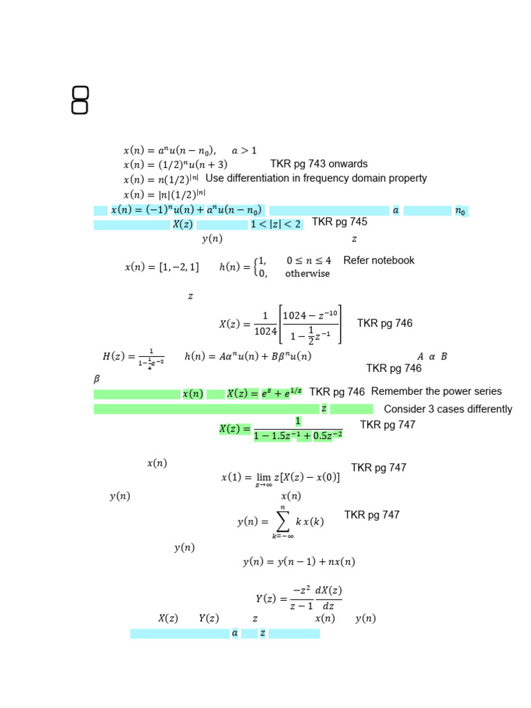 Z_Transform | PDF | Telecommunications Engineering | Signal Processing