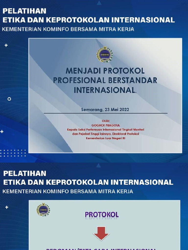 Protokol International | PDF