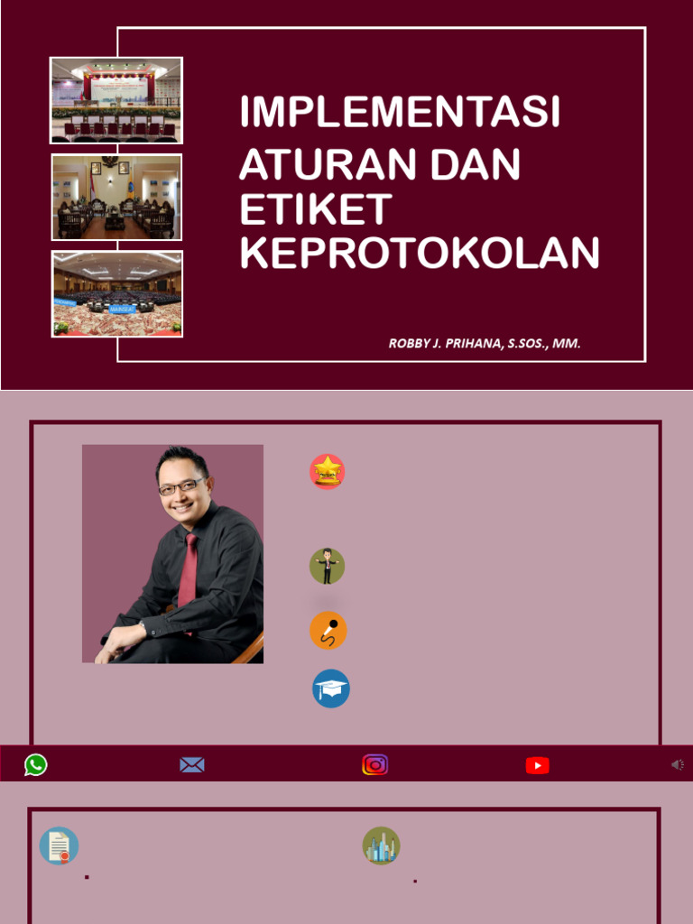 Implementasi Aturan Dan Etiket Keprotokolan | PDF