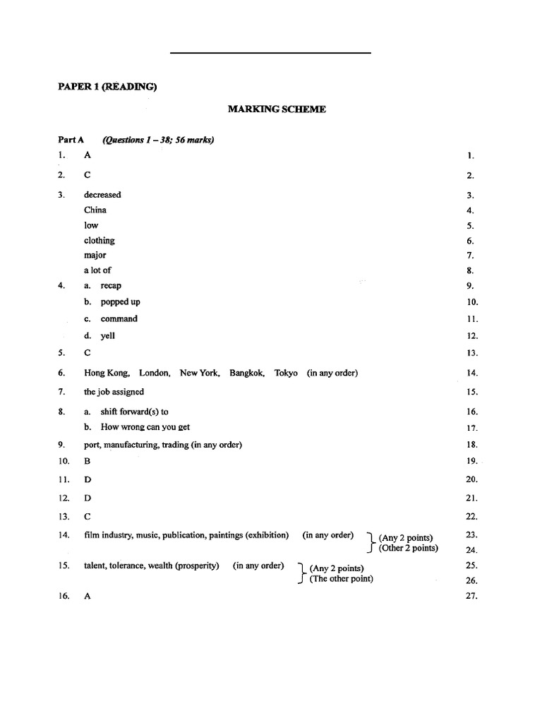 HKDSE English Language Sample Paper 1 | PDF