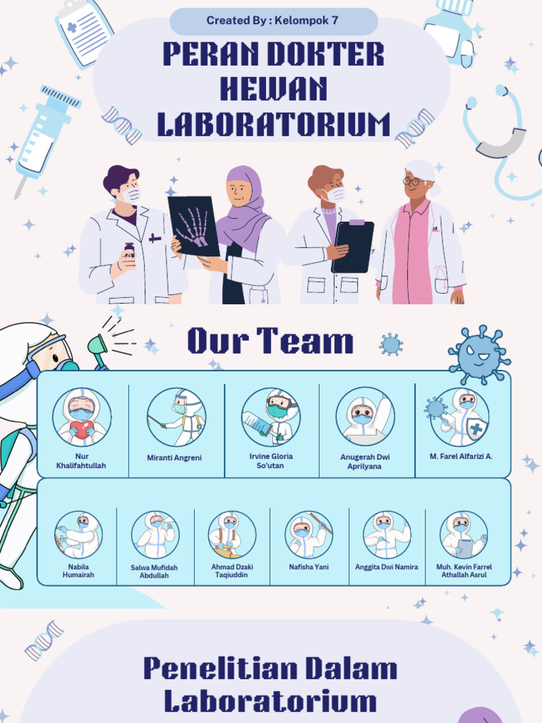 Peran Dokter Hewan Lab | PDF