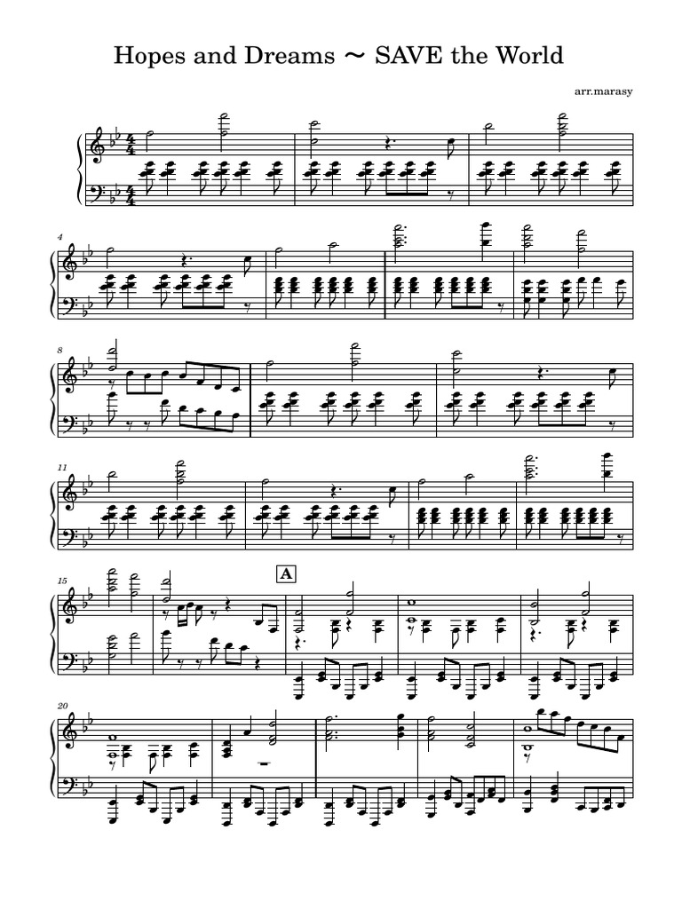 Hopes and Dreams SAVE The World | PDF