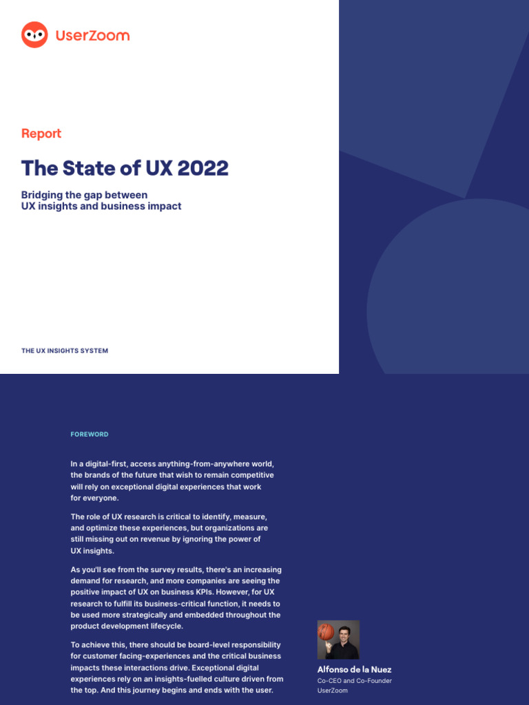 State of UX 2022 | PDF | User Experience | Performance Indicator