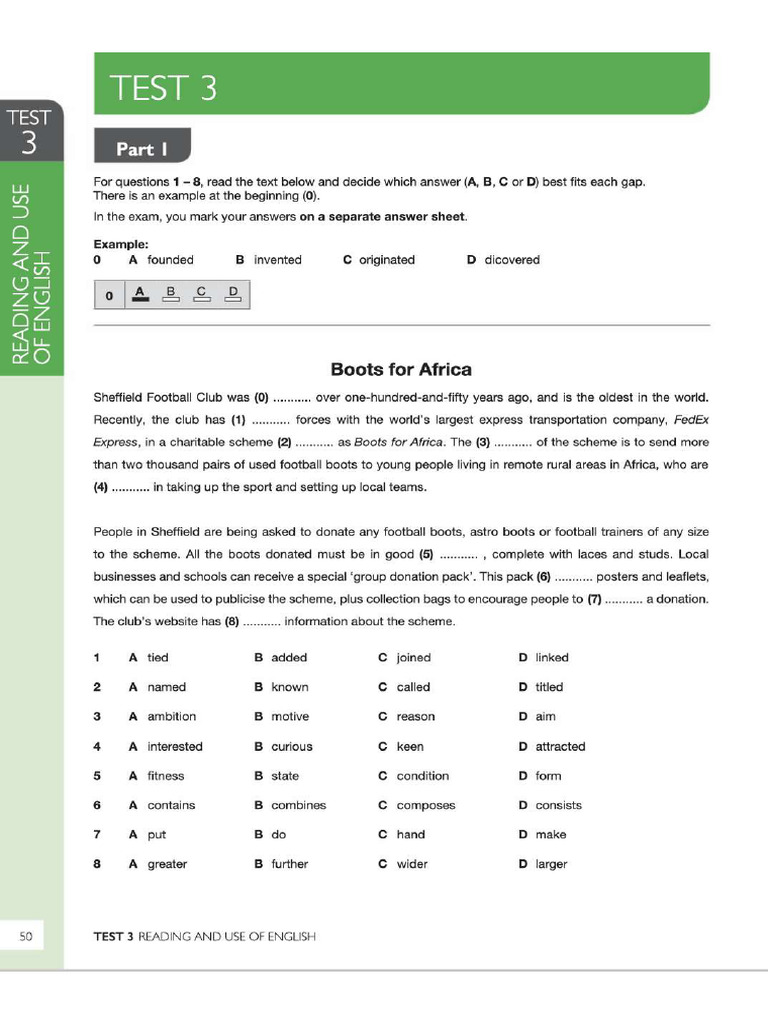 Test 1 B1 Pearson | PDF