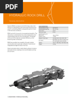 Sandvik DD321 Jumbo Drill Specifications | PDF | Truck | Drill