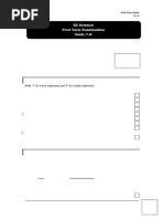 BLE Class 8 Science and Technology Model Exam Question 2081 (2024) by ...