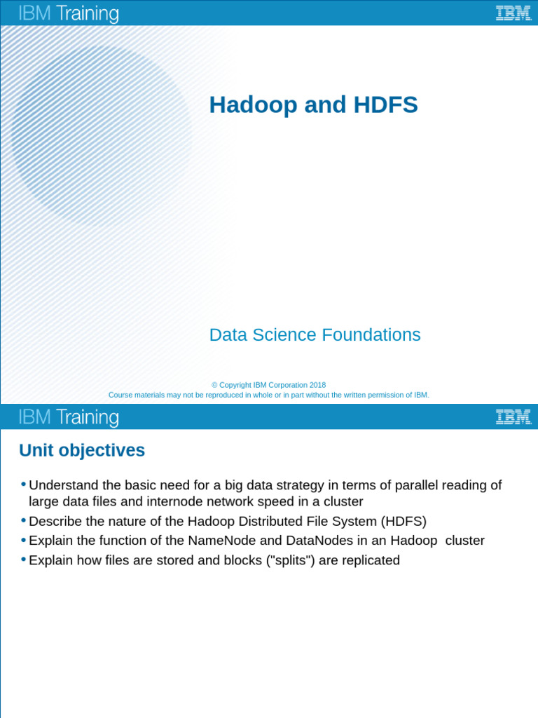 4-Hadoop-and-HDFS | PDF | Apache Hadoop | Computer Cluster 4-Hadoop-and-HDFS | PDF | Apache Hadoop | Computer Cluster