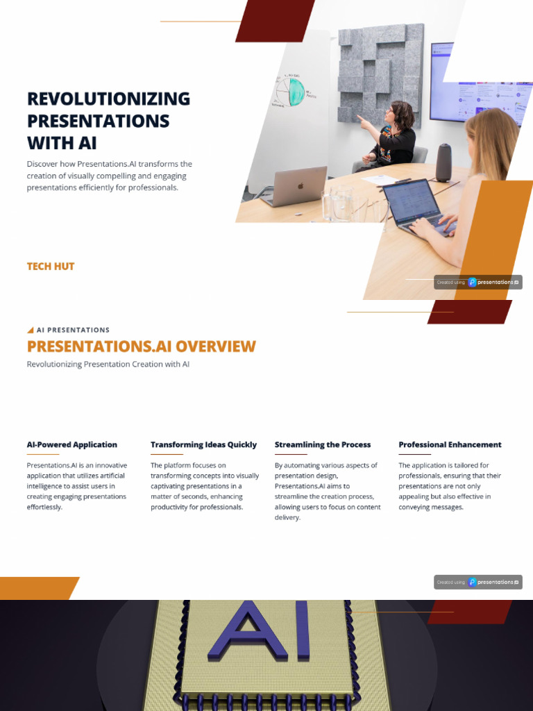 Case Study Presentations AI Revolutionizing Presentations With AI | PDF