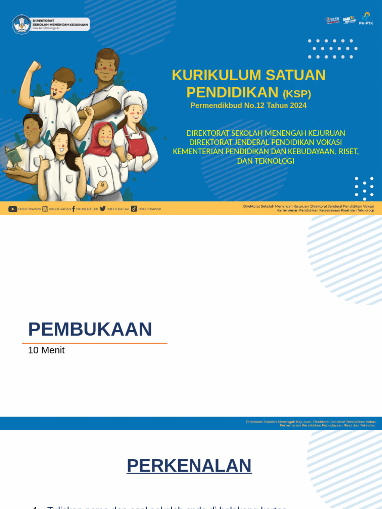 Materi KSP Gabungan - PKP - SMK - Final | PDF