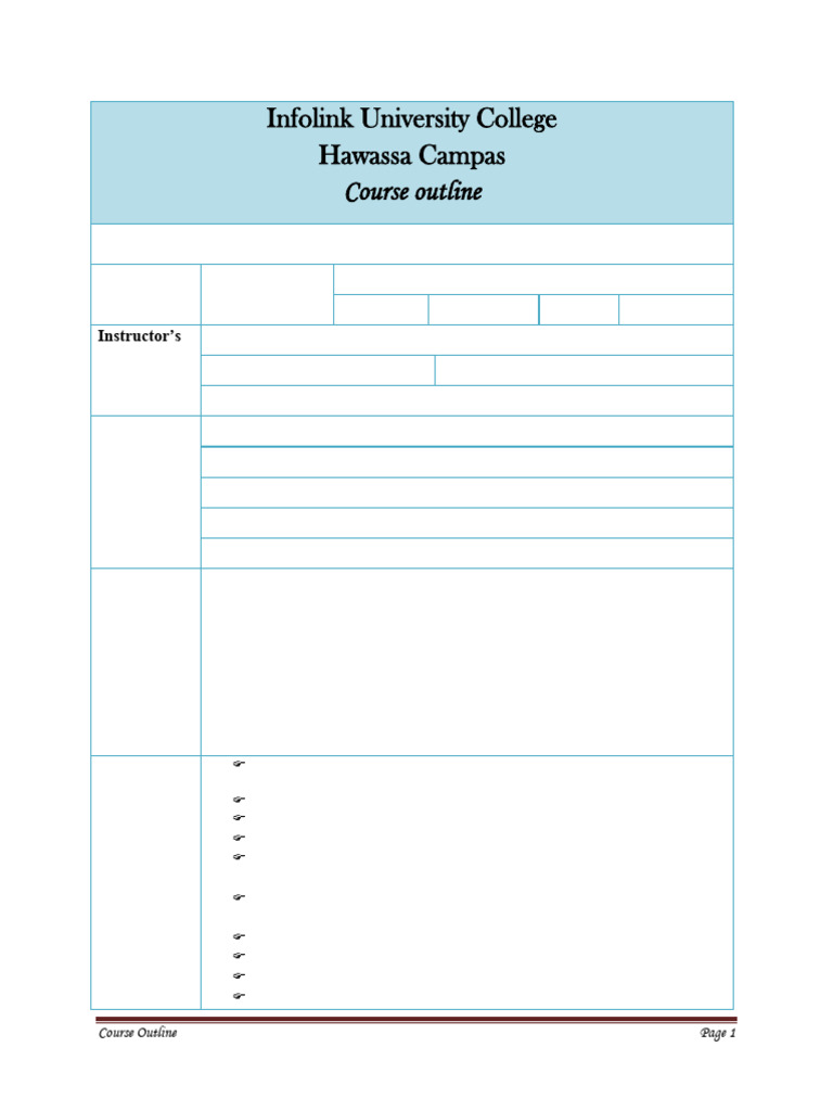 Fundamentals of Database Systems FoDB CourseOutline Dt 2024-10-08 | PDF | Relational Model ...