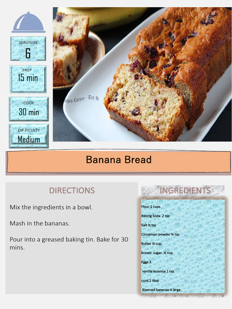 banana bread | PDF