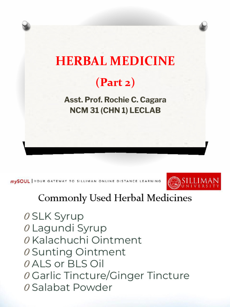 Herbal Medicine (Part 2) | PDF | Cookware And Bakeware | Ginger