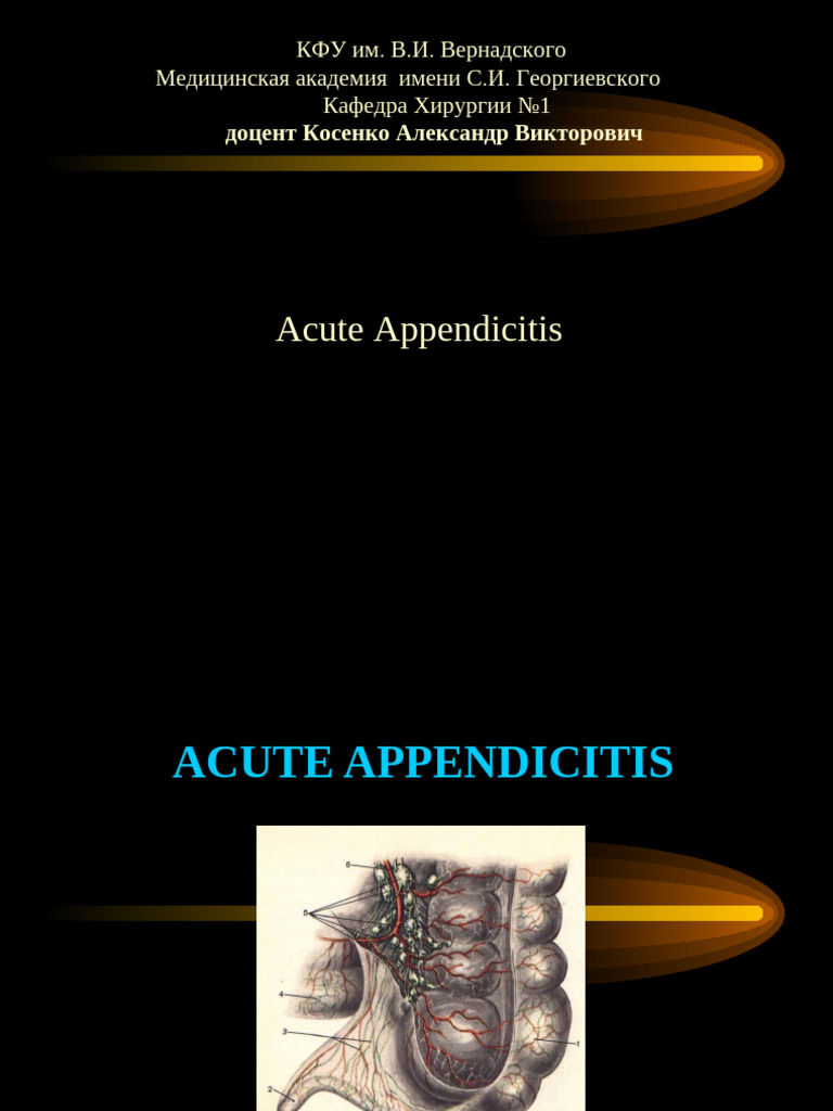 2 Appendicitis | PDF | Peritoneum | Abdomen