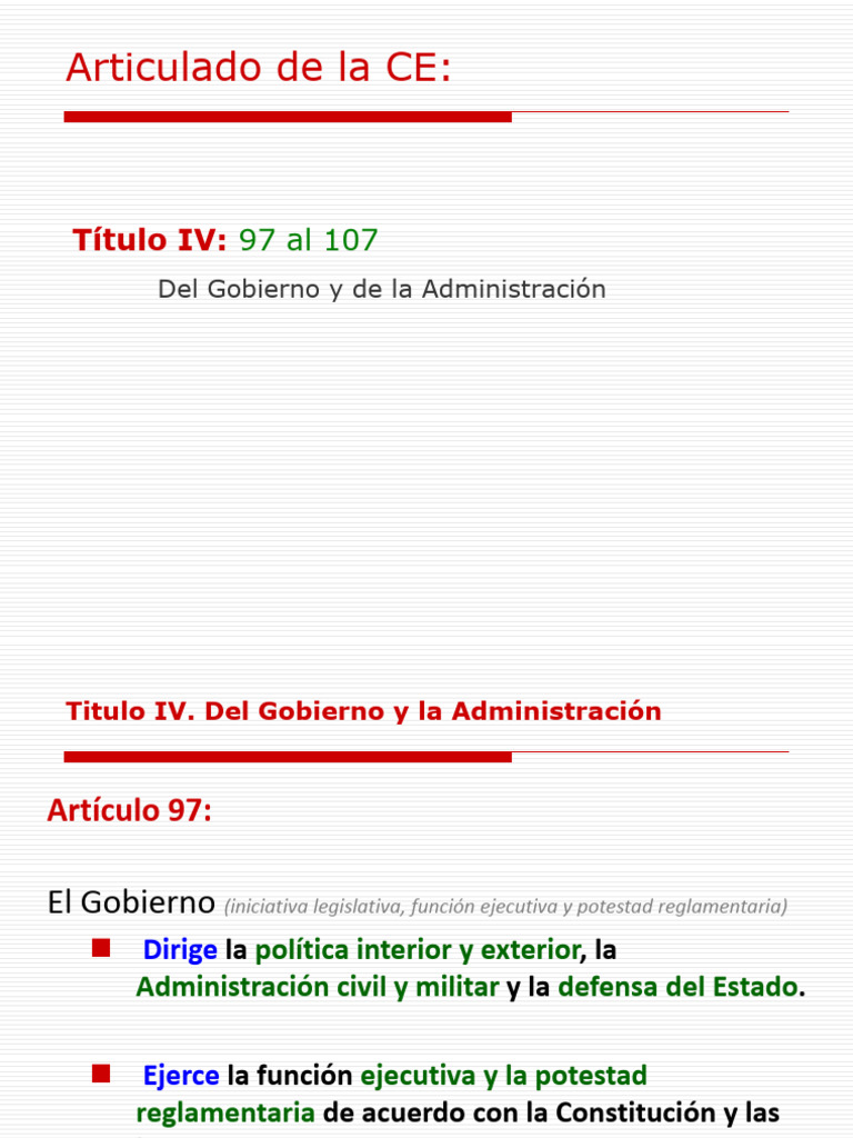 Constitucion TITULO IV | PDF | Justicia | Crimen y violencia