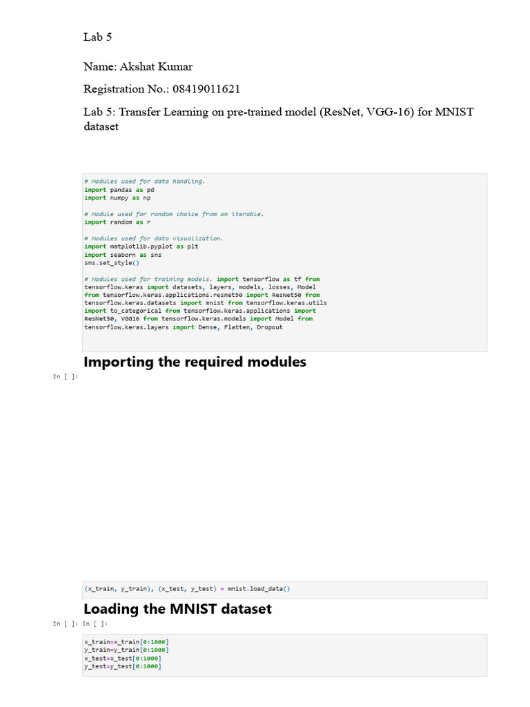 Lab5 Transfer Learn | PDF | Software Engineering | Computer Science