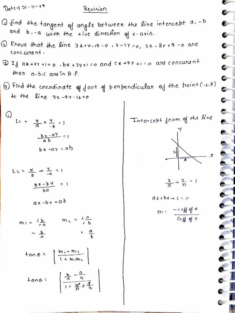 Straight Line | PDF