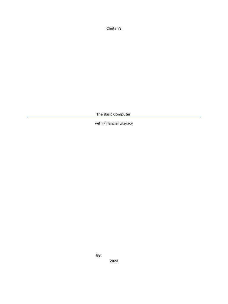 Computer Syllabus | PDF | World Wide Web | Internet & Web Computer Syllabus | PDF | World Wide Web | Internet & Web