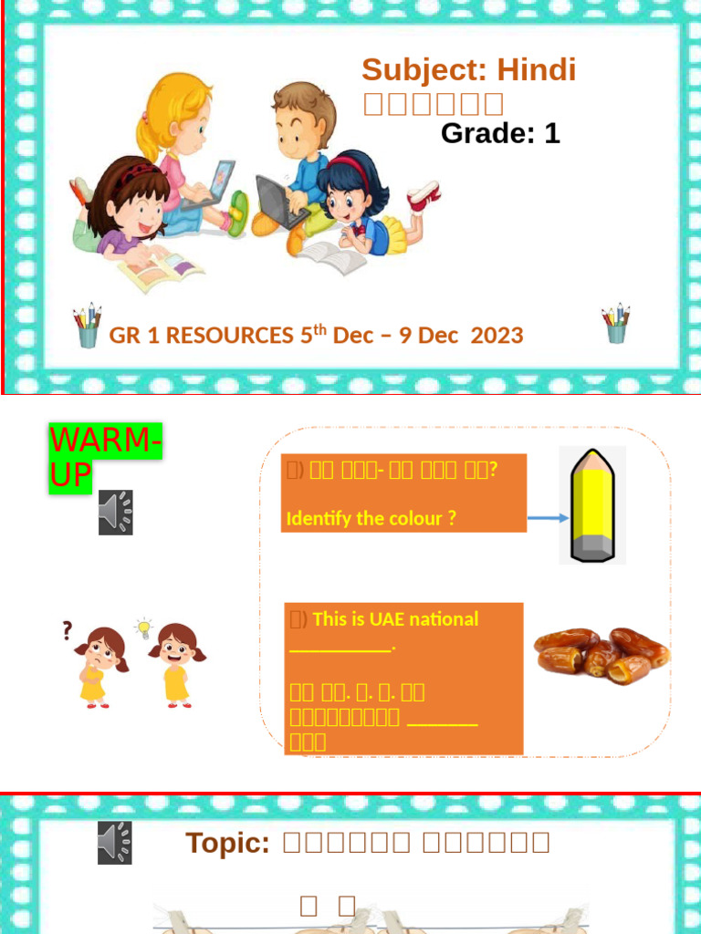 Gr1, Ppt Week 5th - 9th Dec 2021 | PDF