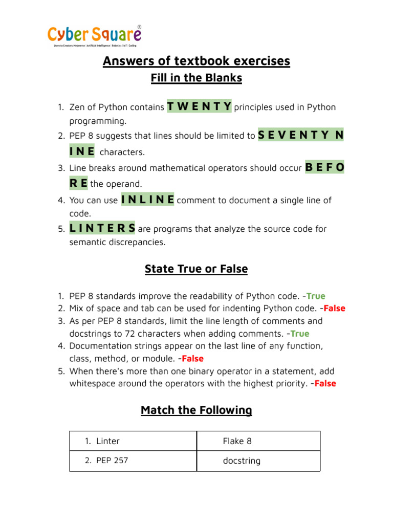 Understanding PEP 8 Standards in Python | PDF | Python (Programming ...
