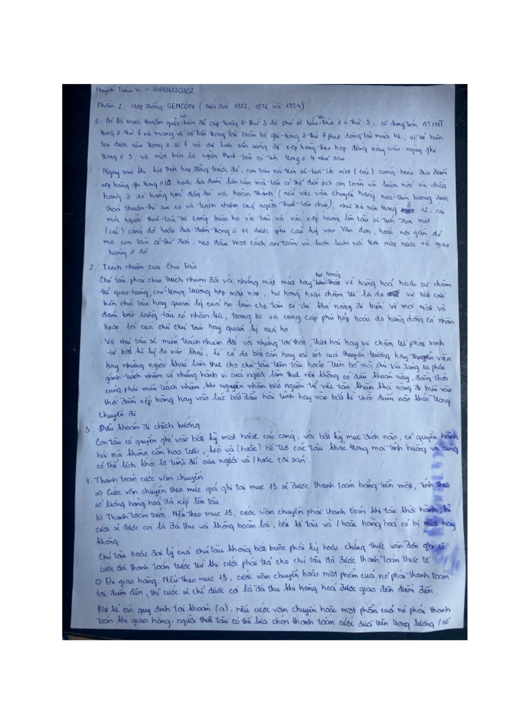 D03 - 2 - Bai Tap Dich Phan 2 Gencon | PDF