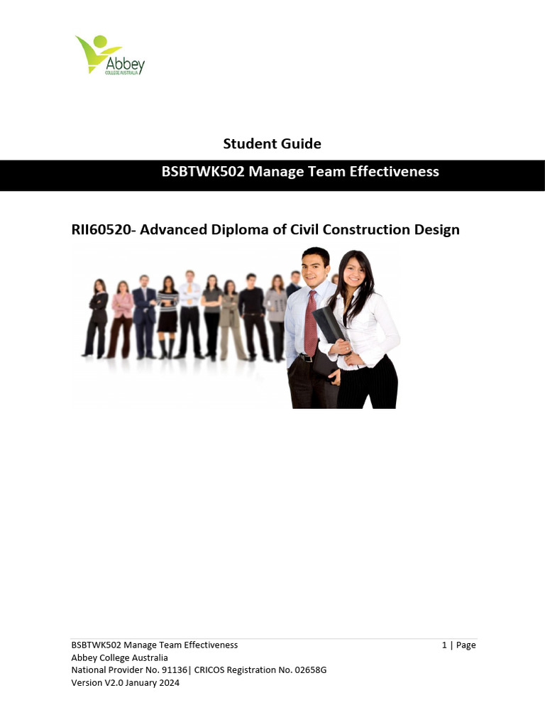 BSBTWK502 Student Guide | PDF | Cognition