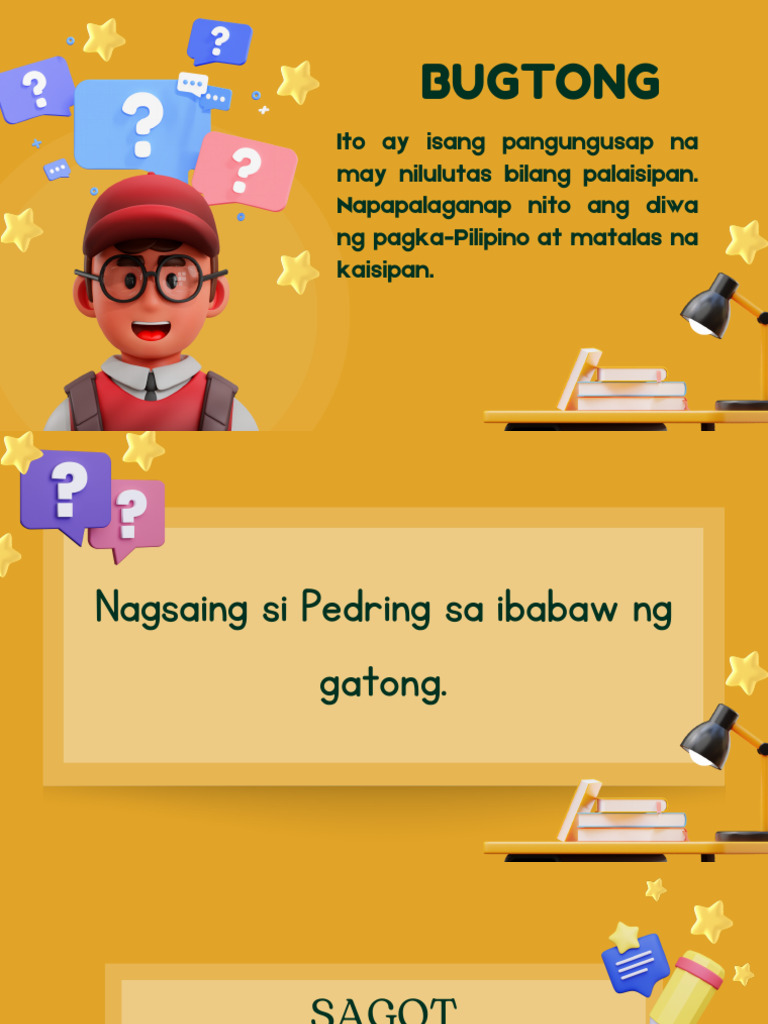BUGTONG | PDF