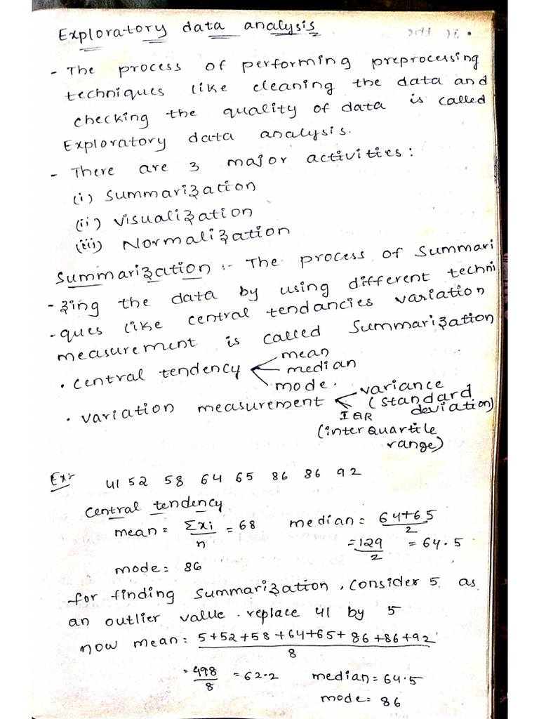 Time Series Notes 1and2 Pdf