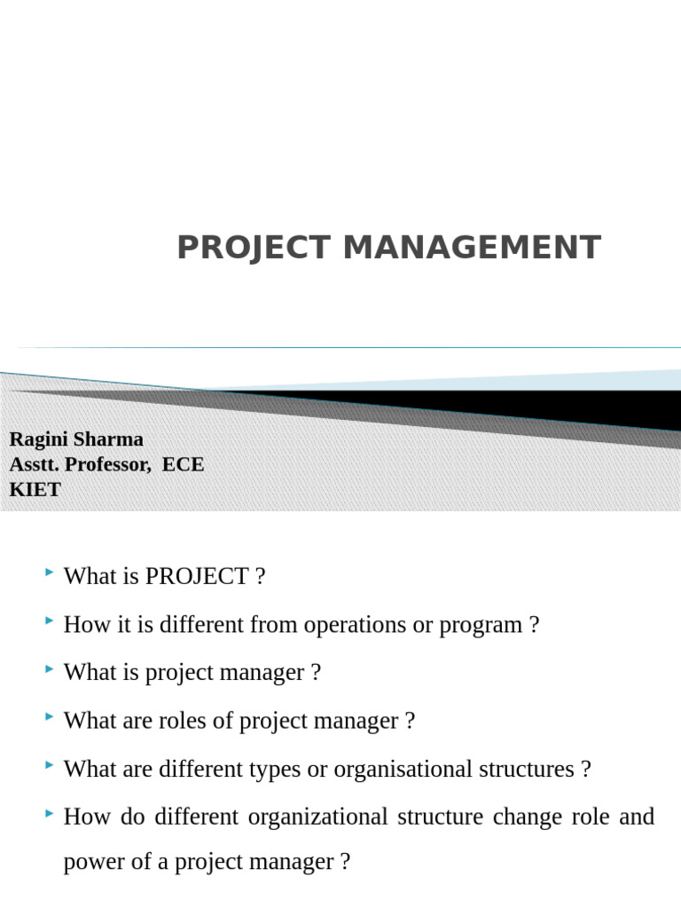 Unit 3 PME Project Manag | PDF | Project Management | Feasibility Study
