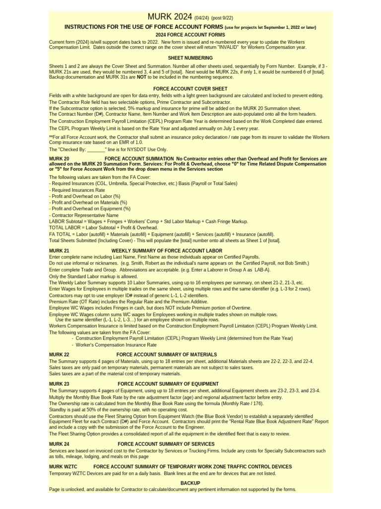 MURK Forms EI 22-014 2024 | PDF | Employment | Payroll