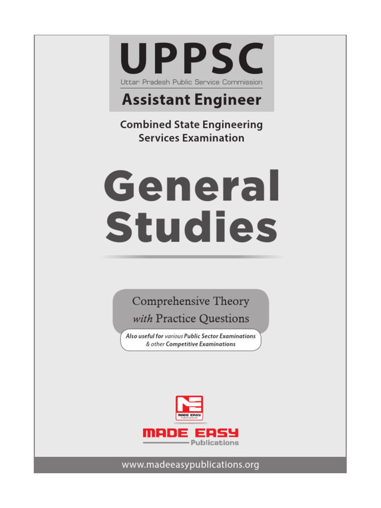 9789393165510_UPPSC-AE 2024 General Studies | PDF