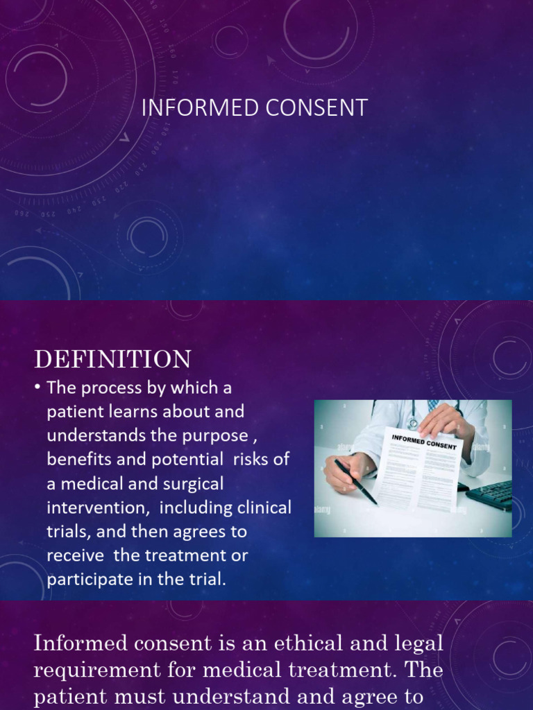 lec Ethics informed consent (1) | PDF | Informed Consent | Medical Ethics