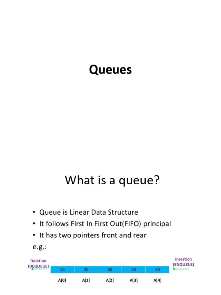 Queues 1 | PDF