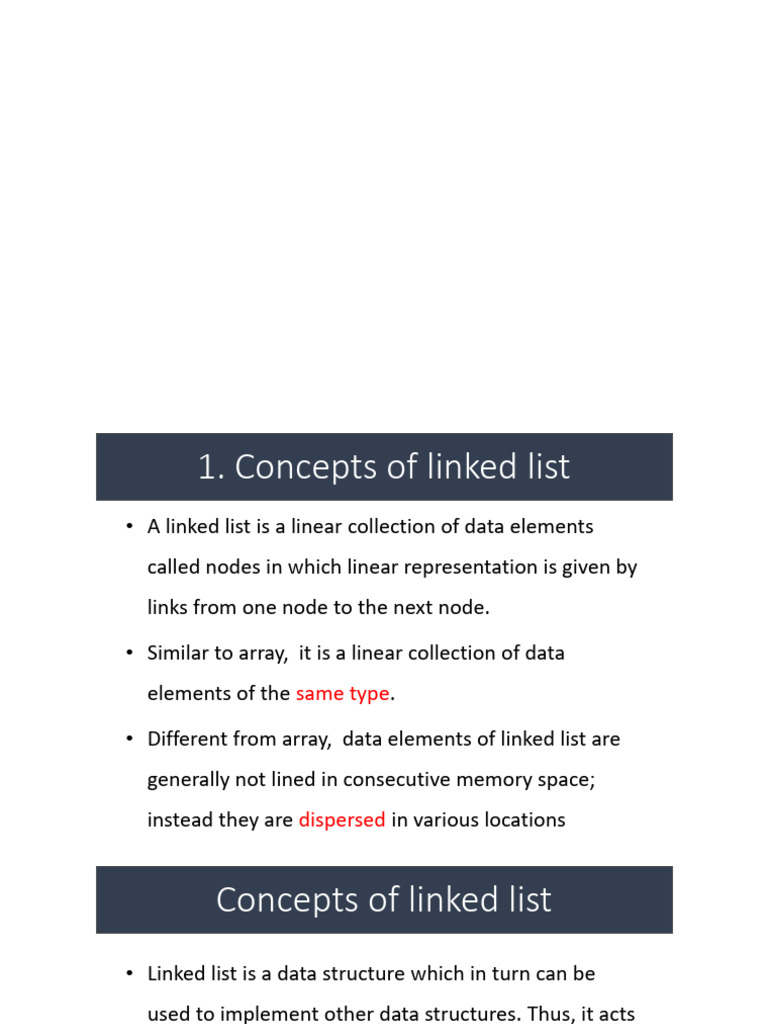 Linear Linked Lists | PDF | Pointer (Computer Programming) | Computer ... Linear Linked Lists | PDF | Pointer (Computer Programming) | Computer ...
