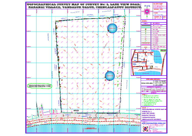 Karanai Village Topographical Survey Map | PDF