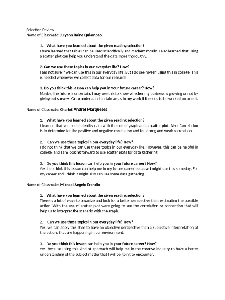 Understanding Scatter Plots and Correlation | PDF | Statistics ...
