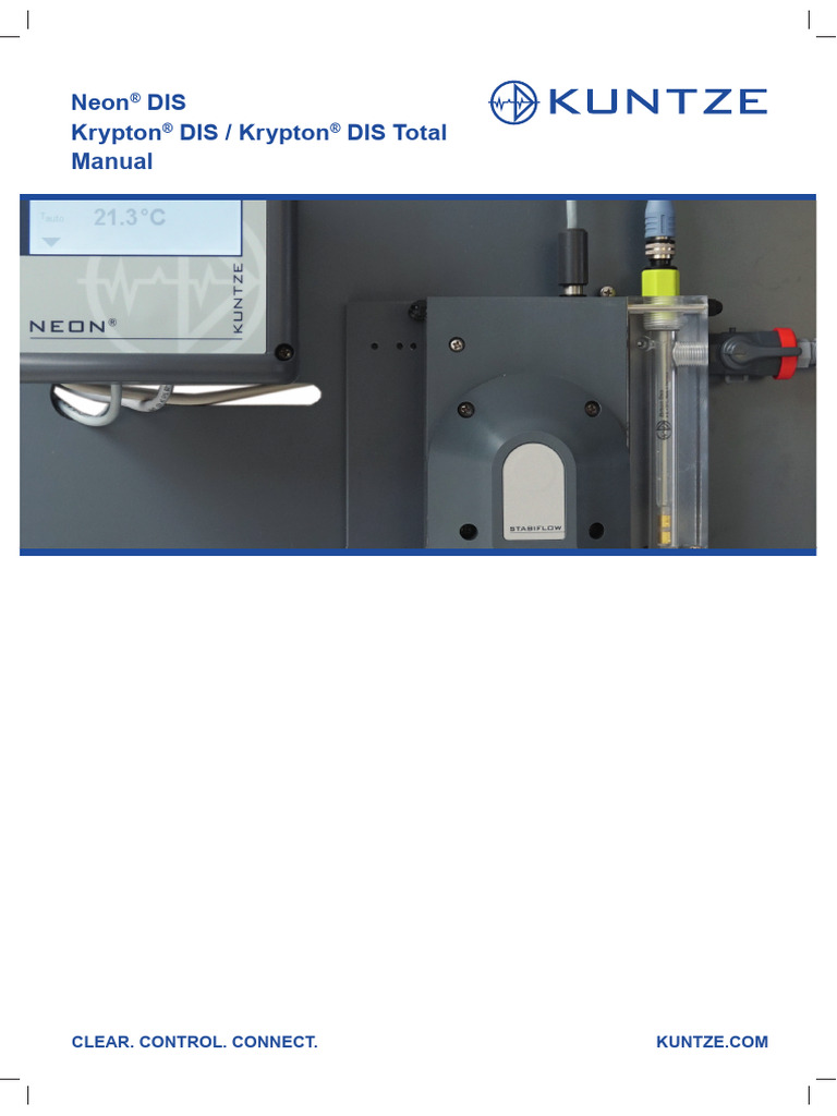 Kuntze Instrument Manual Overview | PDF