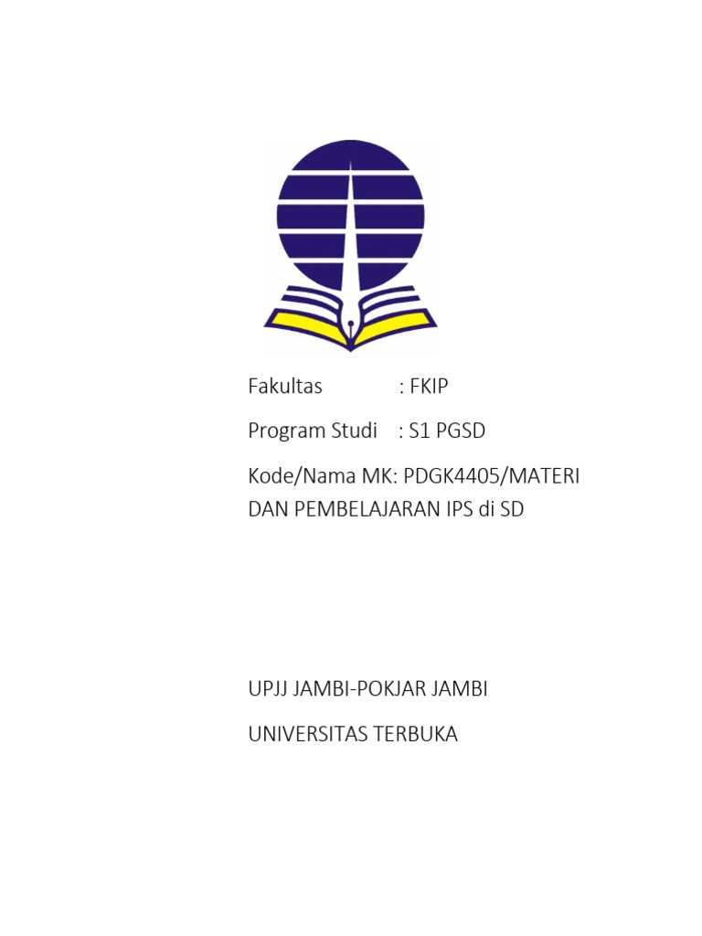 Tugas 2 Materi Dan Pembelajaran Ips Di SD | PDF