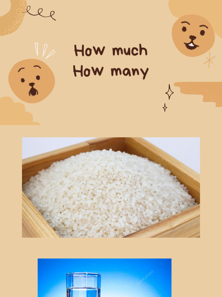 How Much How Many | PDF