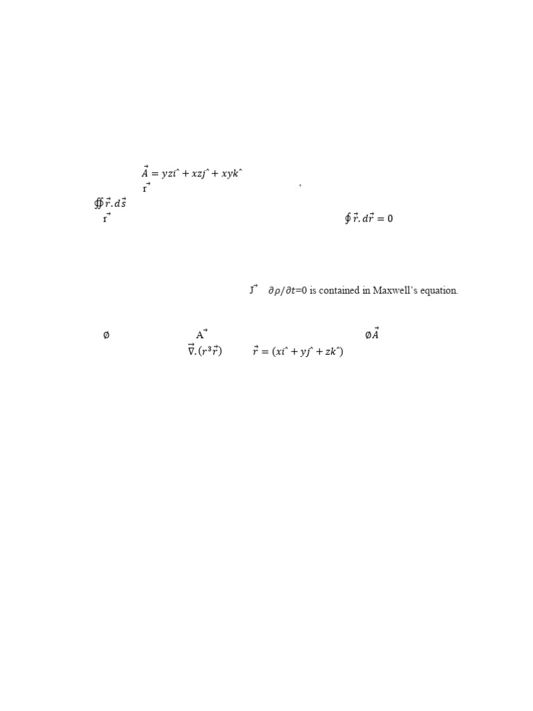Engineering Physics Electrodynamics Tutorial | PDF