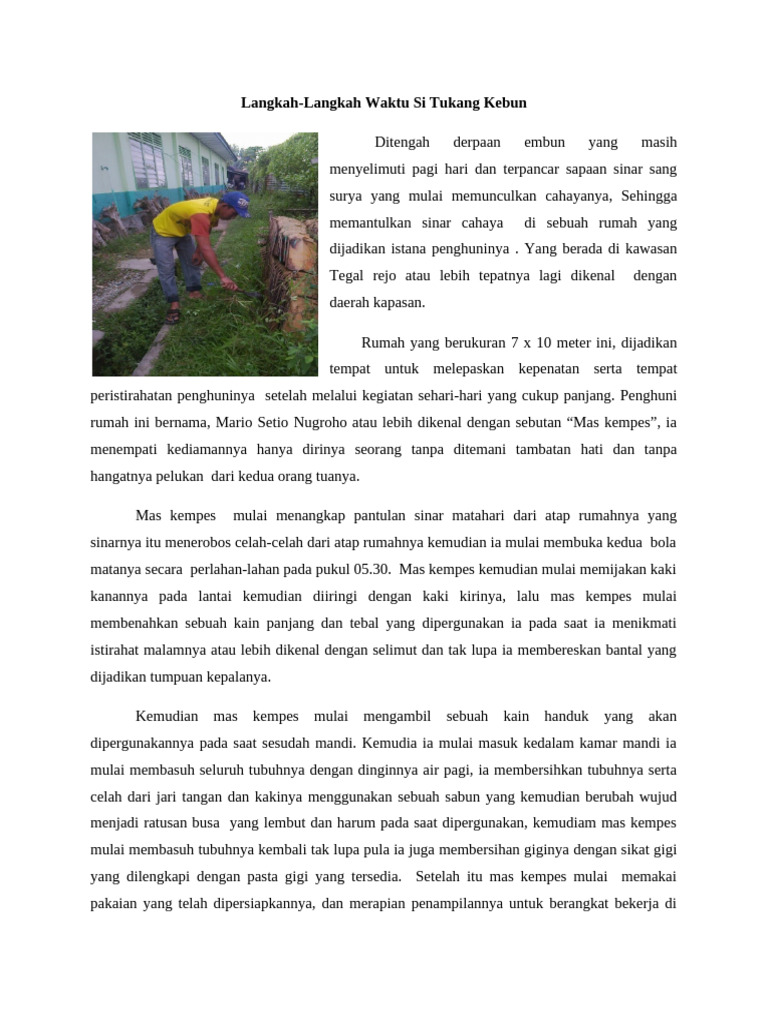 Contoh Feature Tokoh Materi Bab 2 | PDF