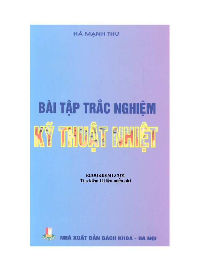 BT TN KT Nhiệt - PGS.TS Hà Mạnh Thư | PDF