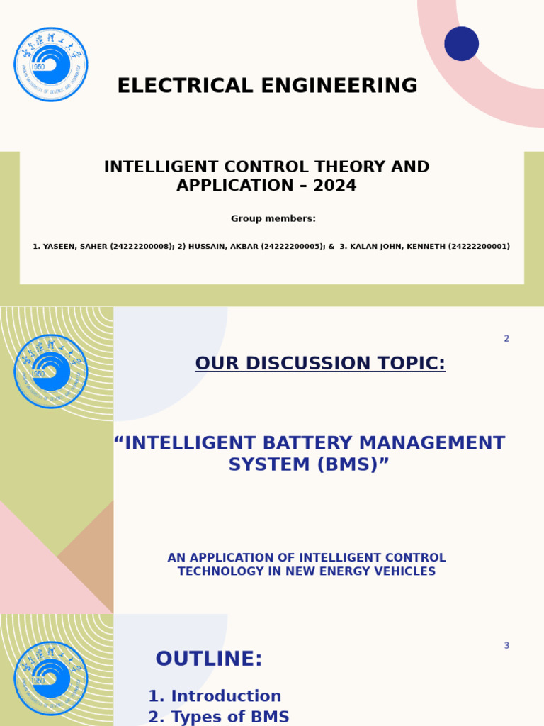 An Application of Intelligent Control Technology in New EV | PDF ...