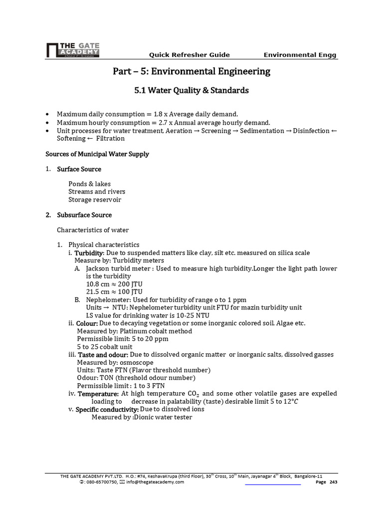 CE - Environmental Engineering | PDF | Chemistry | Earth Sciences