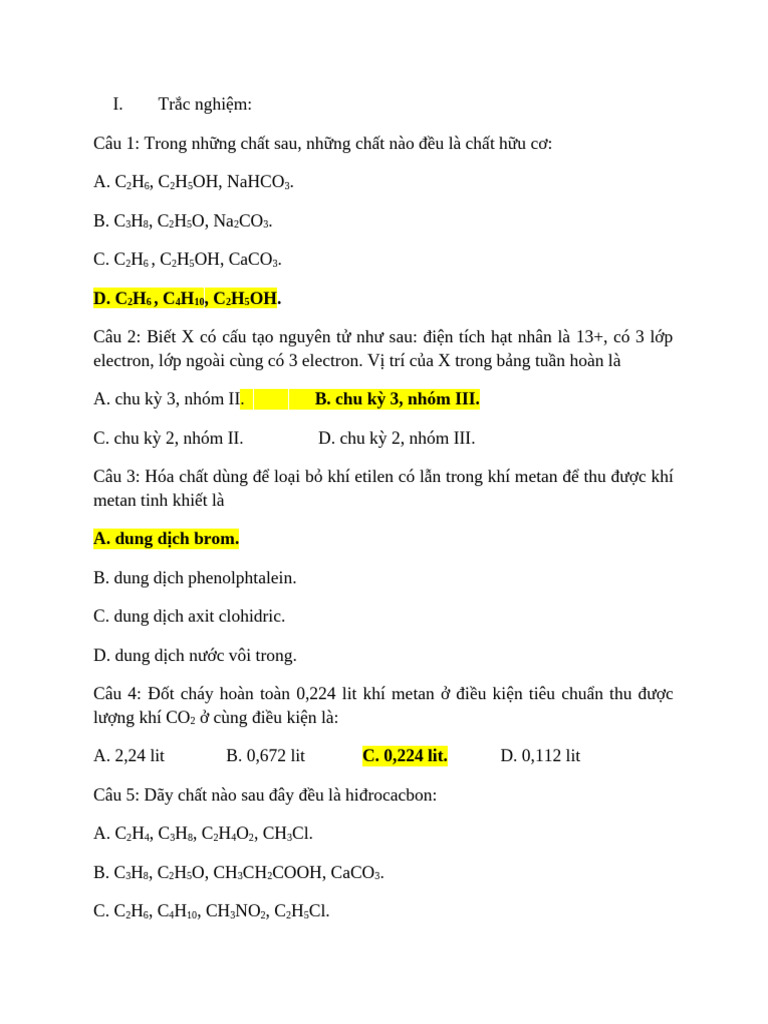 Ôn Thi Gi A HKII | PDF